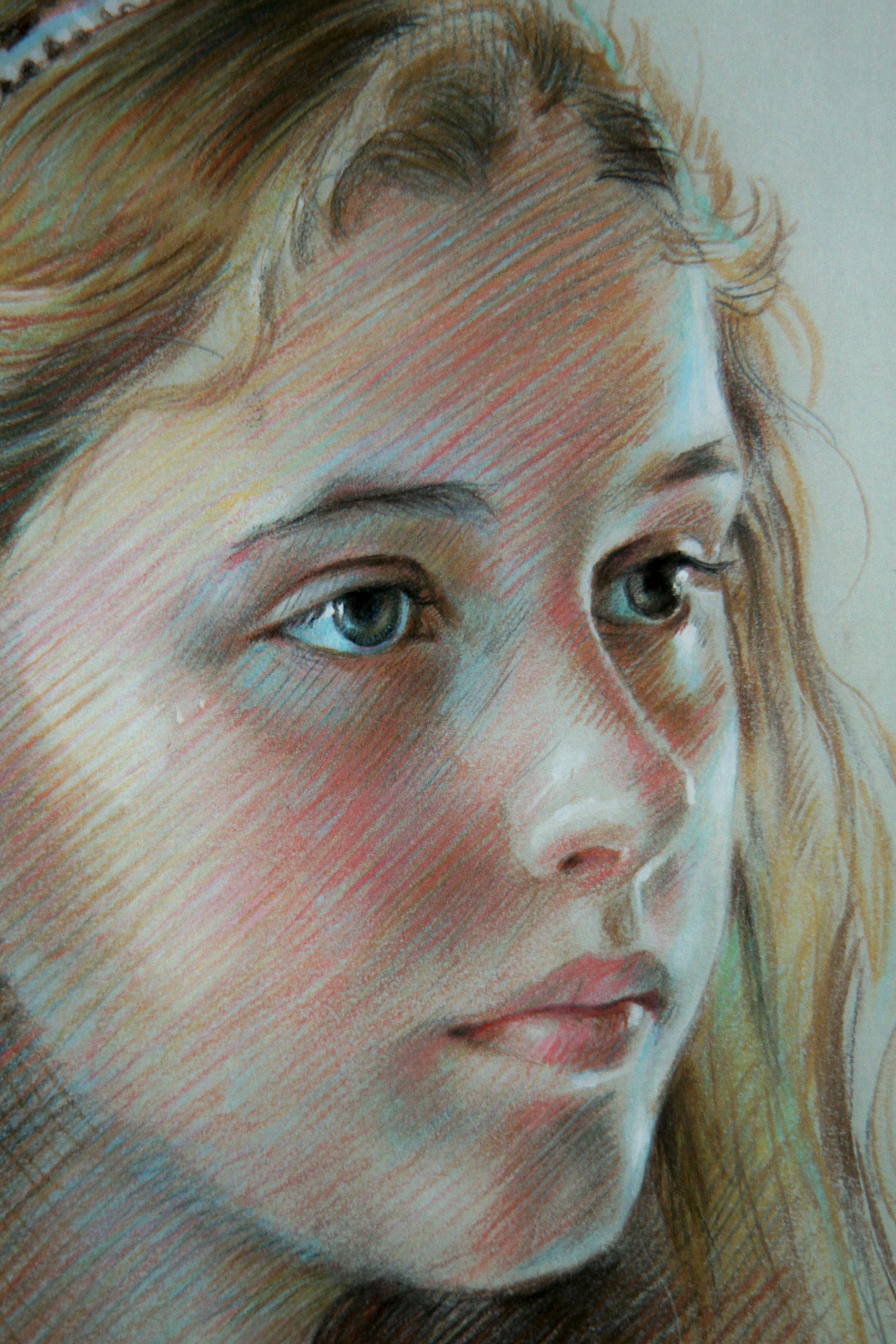 Portraits – Conte Drawings – Cyril Leeper